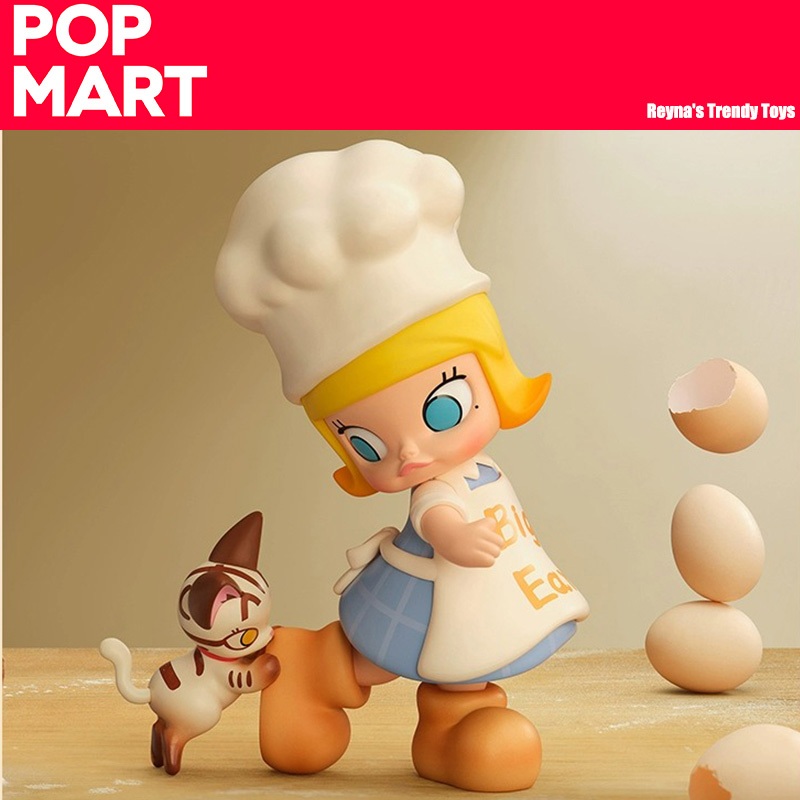 🔥พร้อมส่ง ของแท้🔥POP MART MOLLY Bread Head Series molly larb lover ...