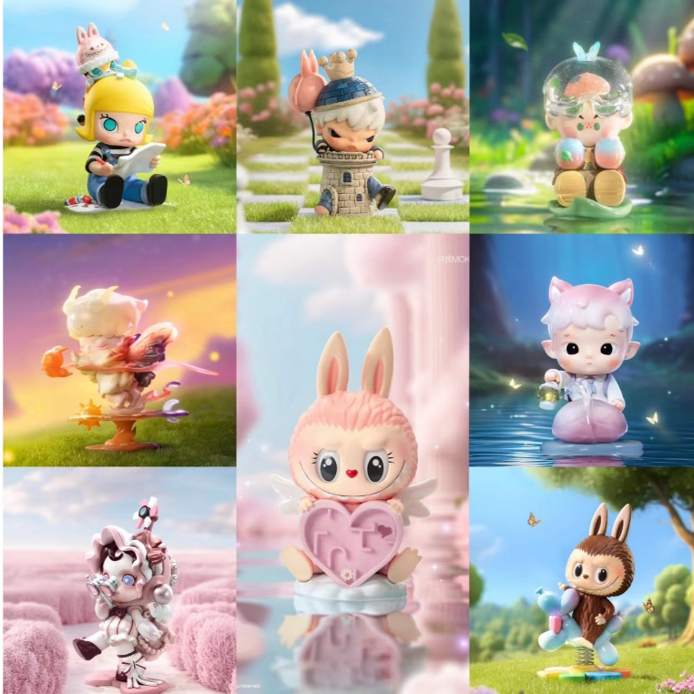 Pop mart Seek MOKOKO SKULLPANDA DIMOO Series Office Flagship ร้านค้า ...