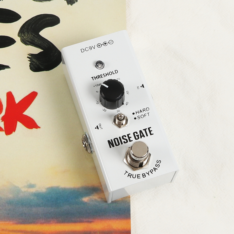 กีตาร์ไฟฟ้า Noise canceller เอฟเฟกต์บล็อกเดี่ยว กีตาร์ไฟฟ้า เบส Noise ...