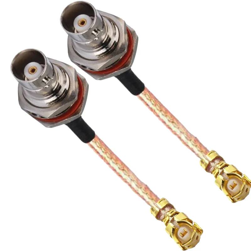 2 ชิ้น IPX U.FL IPEX ถึง BNC หญิง O-ring กันน้ํา Connector RF Coaxial ...