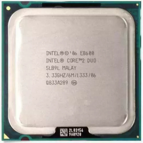 Intel Core 2 Duo E8600 3.33 GHz 6MB 1333MHz Dual-Core 775 ซ็อกเก็ต T PC โปรเซสเซอร์ | Shopee ...