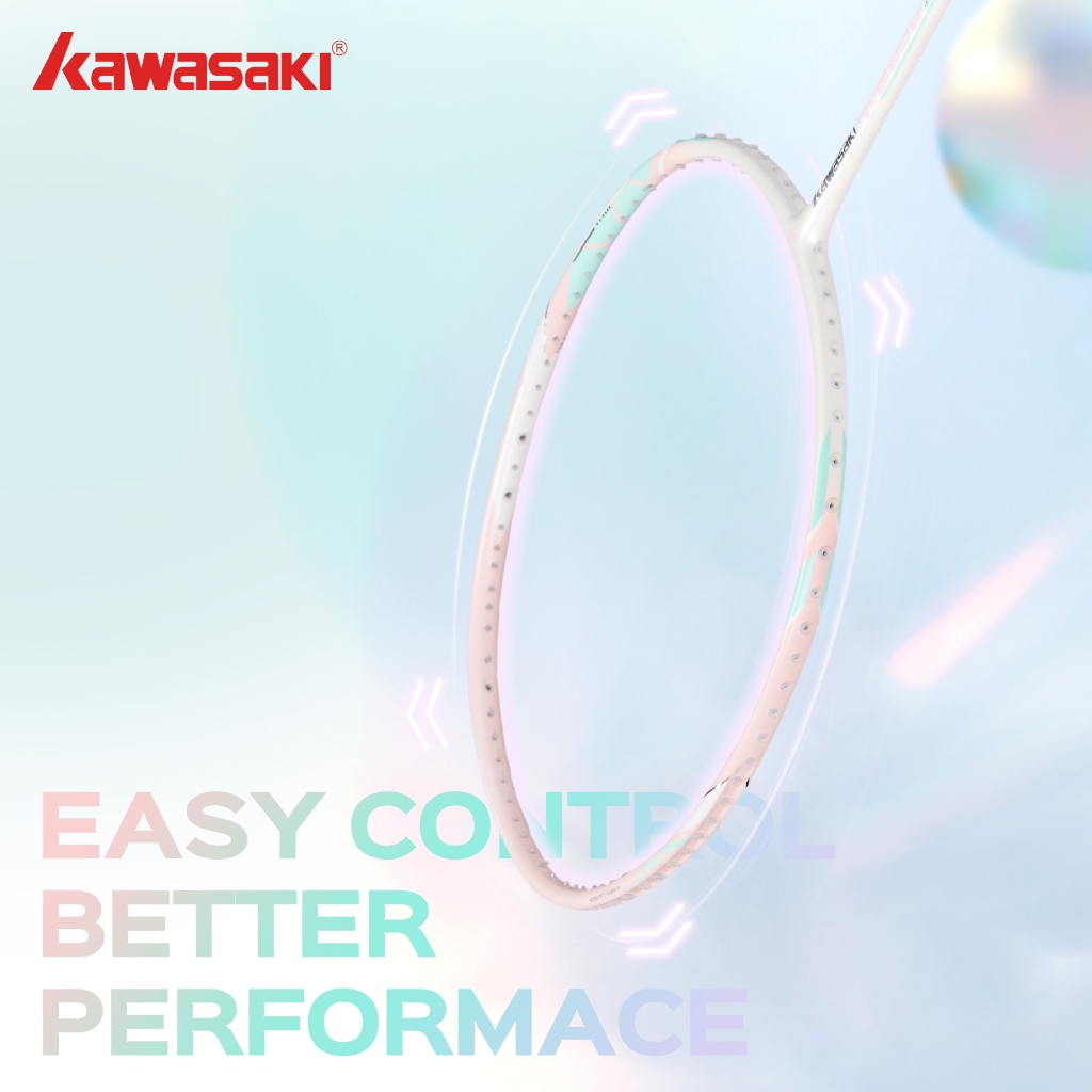 KAWASAKI ไม้แบดมินตันคาวาซากิ K2030 5U 18-30LBS เหมาะสําหรับผู้เล่น ...