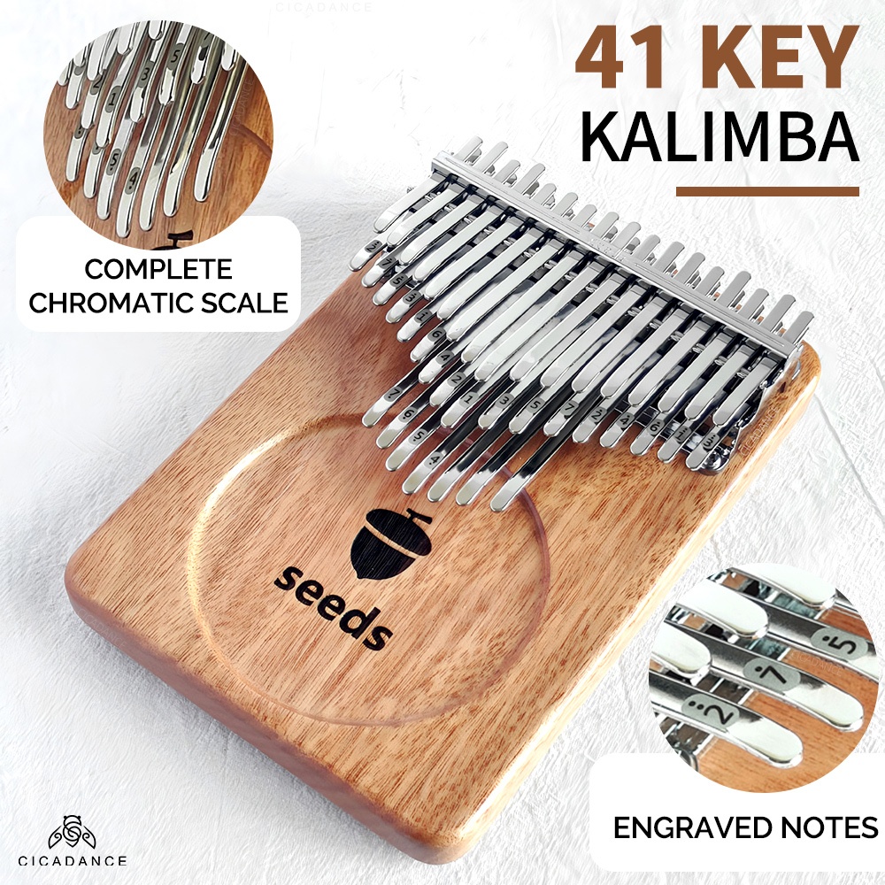 Seeds Kalimba ไม้ คาลิมบา 41 คีย์ ไม้โอคุเม คือ ไม้ที่มีเสียงกังวาลและ ...