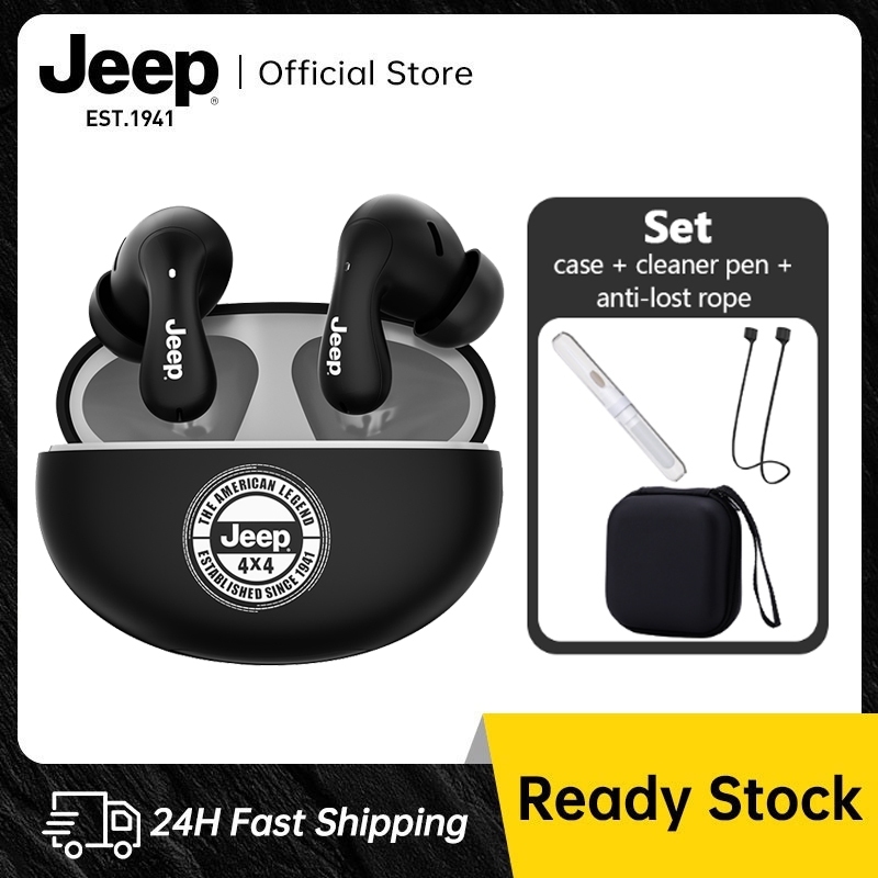 Jeep TWS True หูฟังไร้สาย หูฟังบลูทูธ คุณภาพเสียงดี ตัดเสียงรบกวน HD ...