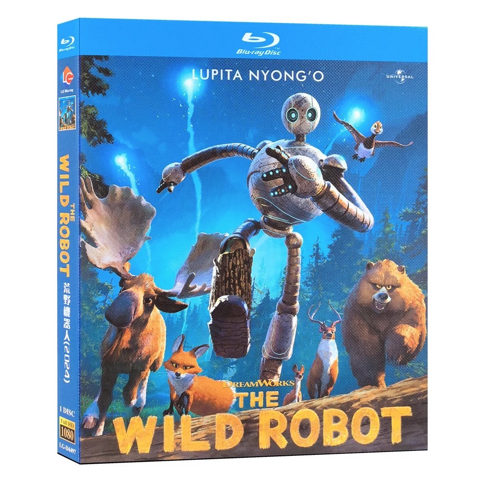 2024 Blu-ray Anime The Wild Robot 1080P Hobby Collection | Shopee Thailand