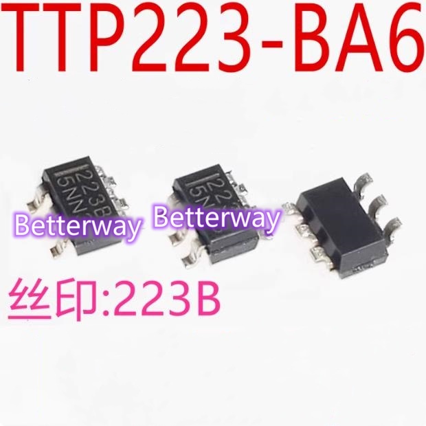 100 ชิ้น original TTP223-BA6 223B SOT-23-6 IC ใหม่ของแท้ลดราคา | Shopee ...