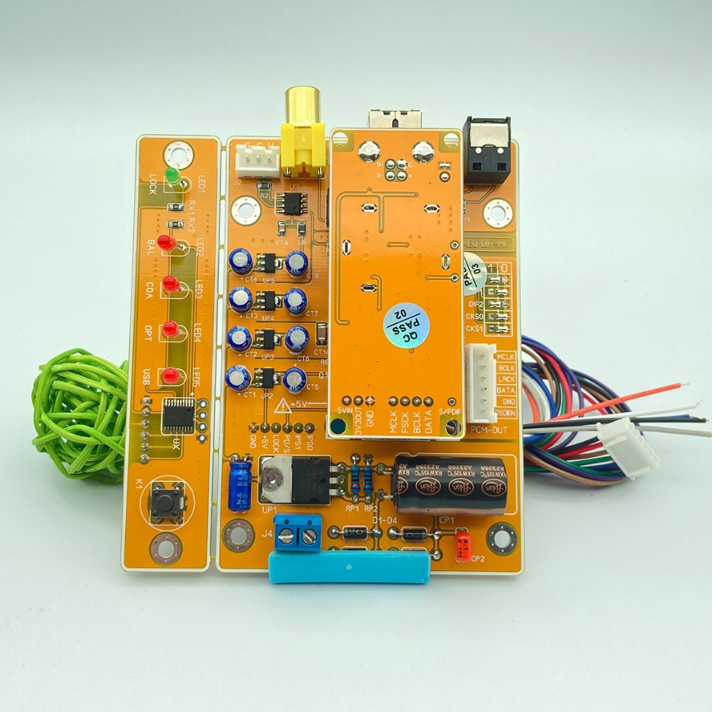 Ak4118 Coaxial Optical to IIS Board USB Bluetooth 192K/24bit DIR Digital Receiver Spdif ...