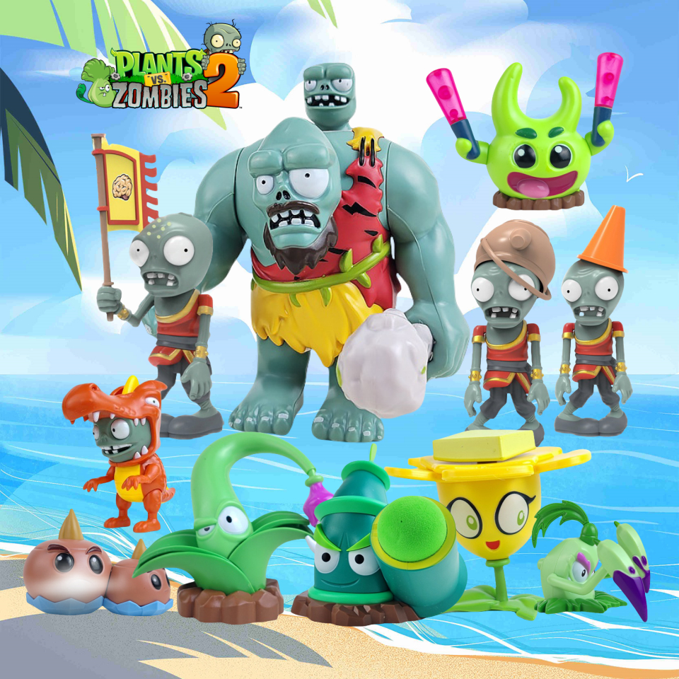 [สต๊อกพร้อม]พืชเทียบกับ Zombies Single PVZ ในจํานวนมากพืชตัวเลขไวนิล ...