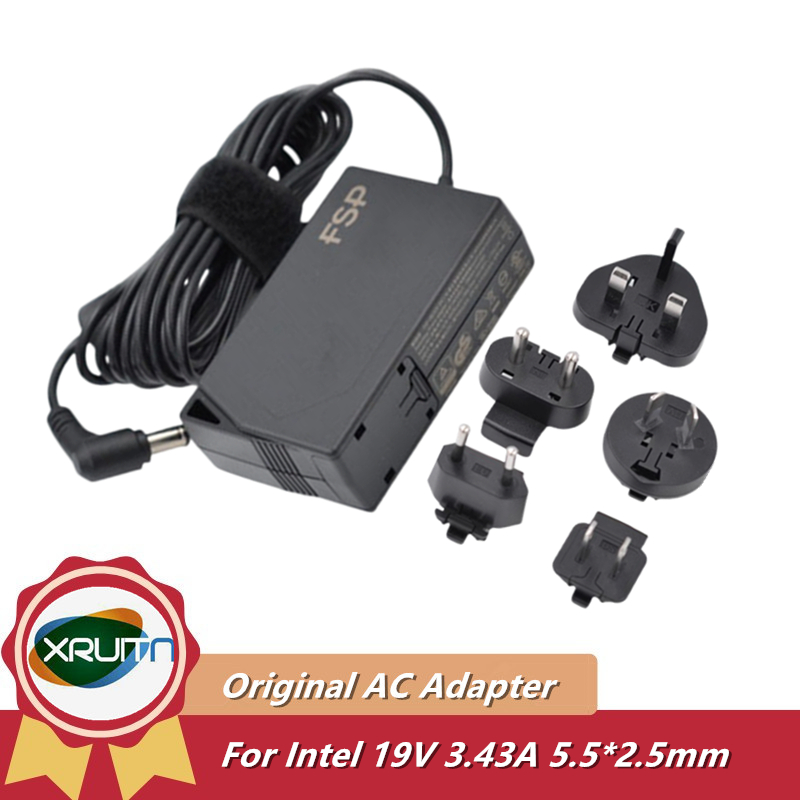 ใหม่ FSP 19V 3.43A AC Power Adapter Charger สําหรับ Intel NUC NUC7i3BNH ...