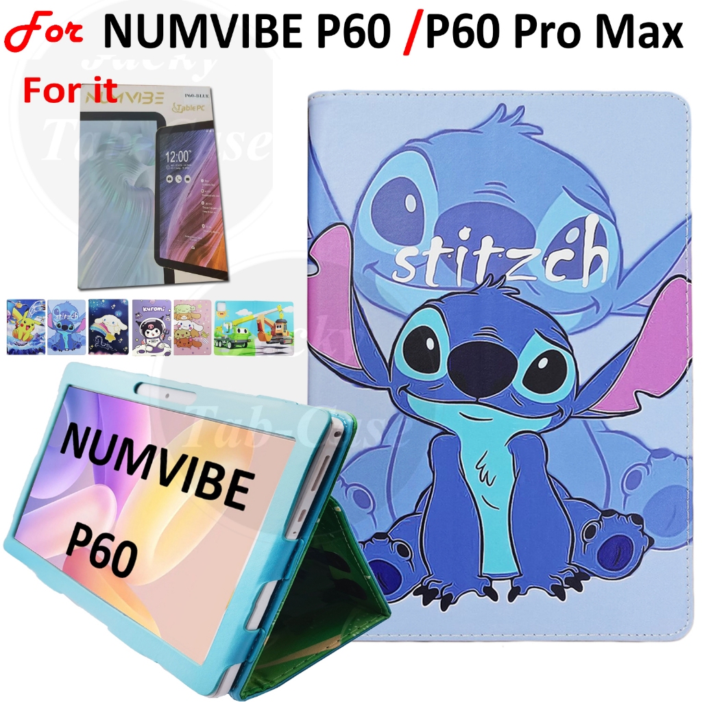 เคสแท็บเล็ตหนัง PU ฝาพับแม่เหล็ก พร้อมขาตั้ง สําหรับ NUMVIBE P60 Tablet PC 11 นิ้ว NUMVIBE P60 ...