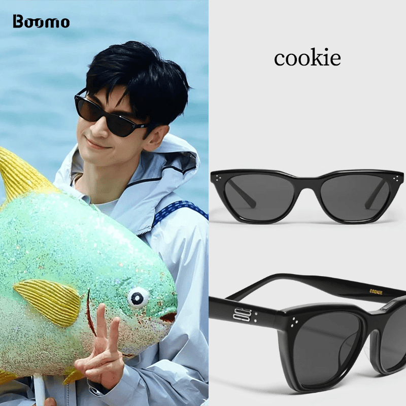 Boomo - แว่นกันแดดรูปคุกกี้แมวตาเทรนด์ปี 2024 เฉดสีแฟชั่น [3003 ...