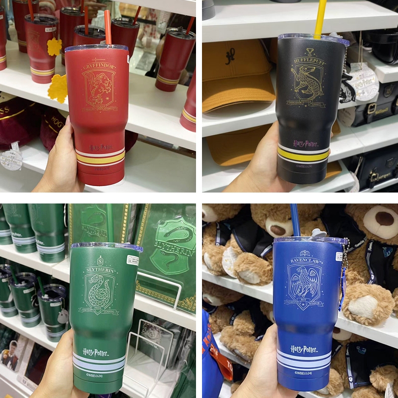 Miniso Harry Potter ถ้วยเหล็ก580ml Gryffindor Slytherin Ravenclaw ...