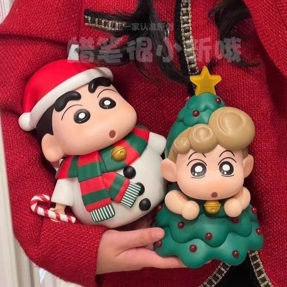 ((เวอร์ชั่นคุณภาพสูง) Christmas Crayon Shin-Chan Hand-Made Snowman Shin ...