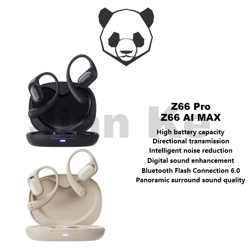 Sanag Z66 เปิดหูฟัง Air Conduction หูฟังไร้สายบลูทูธ 5.3 TWS ชุดหูฟัง ...