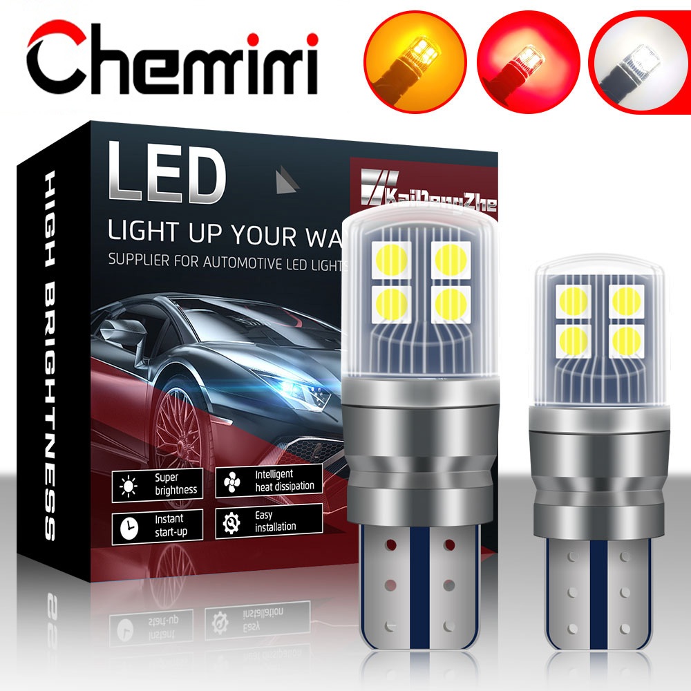 1 ชิ้น T10 LED W5W Super Bright 8-SMD พร้อมโคมไฟโคมไฟที่จอดรถรถ 168 194 ...