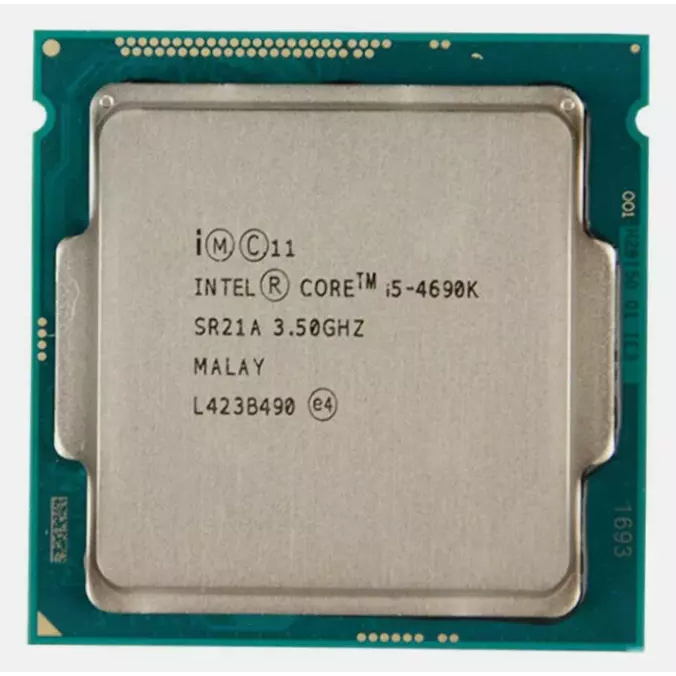 Intel Core i5-4690K CPU Quad-Core 3.5GHz 6M SR21A LGA1150 88W ใช้ ...