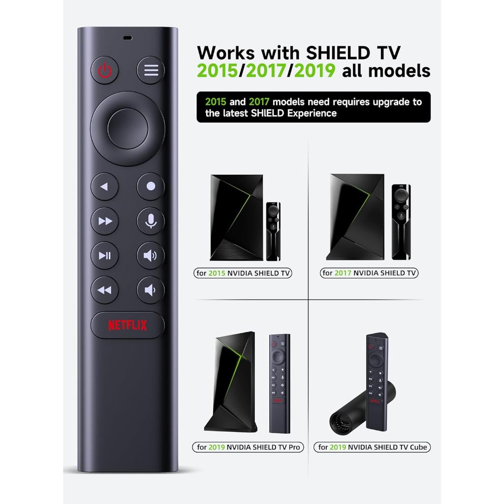 ทดแทนสําหรับค้นหาเสียงรีโมทคอนโทรล Nvidia Shield, ปุ่มเรืองแสง, IR Blaster เพื่อควบคุมทีวีของคุณ ...