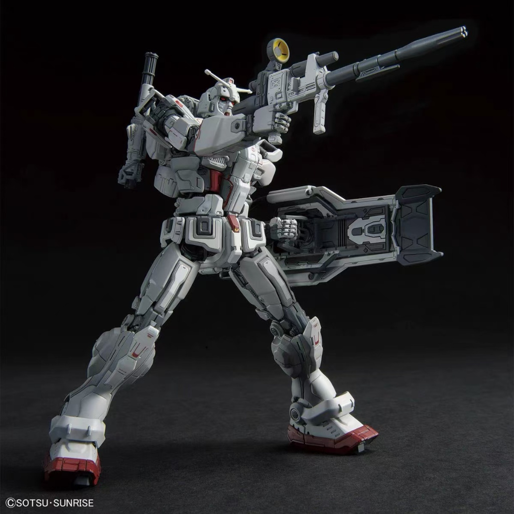 [คลังสินค้าพร้อม] Bandai HG 1/144 RX-78 [G] E GUNDAM EX RFV ประกอบของขวัญโมเดลสําหรับแฟน ...
