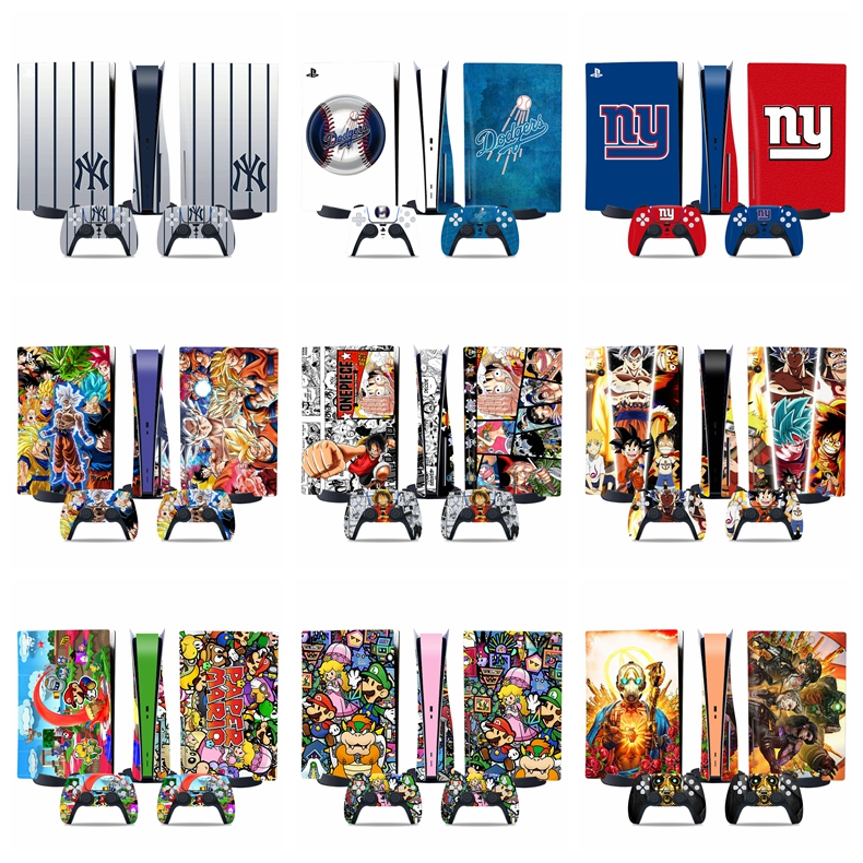 50 สี Sony Playstation 5 คอนโซลผิวและ PS5 Controller Skins ชุด PS5 Skin ...
