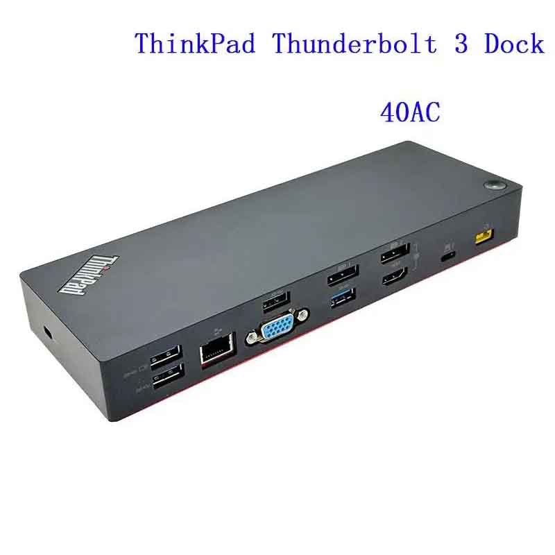 ใหม่ original Lenovo ThinkPad Thunderbolt 3 Dock Station 40AC พร้อม ...