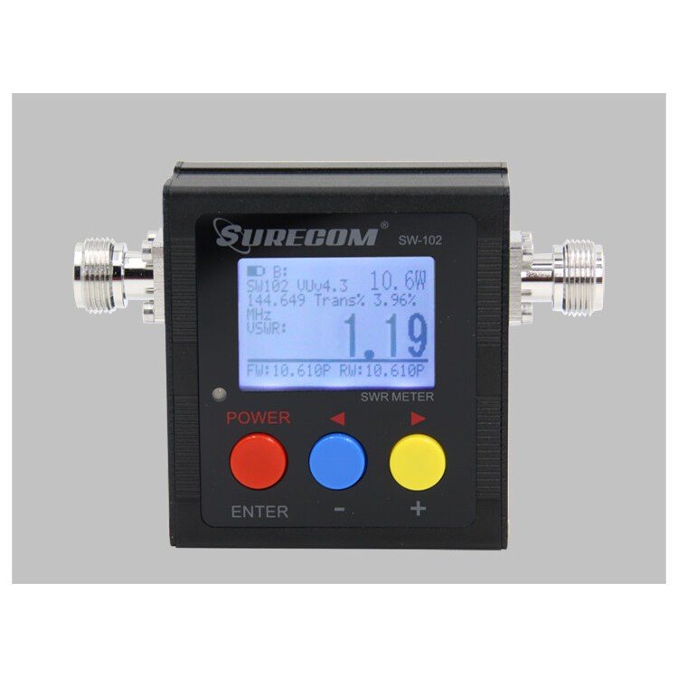 Surecom SW-102 N ประเภท 125-525Mhz VHF / UHF เสาอากาศและ SWR ...