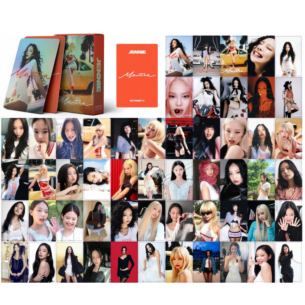 55 ชิ ้ น/box BP WORLD TOUR Photocards อัลบั ้ ม Lomo การ ์ ด ROSE BP ...