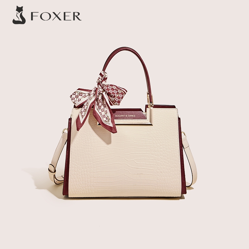 Foxer Women Leather Crossbody Bag Handbag Small Shoulder Bag for Laides ...