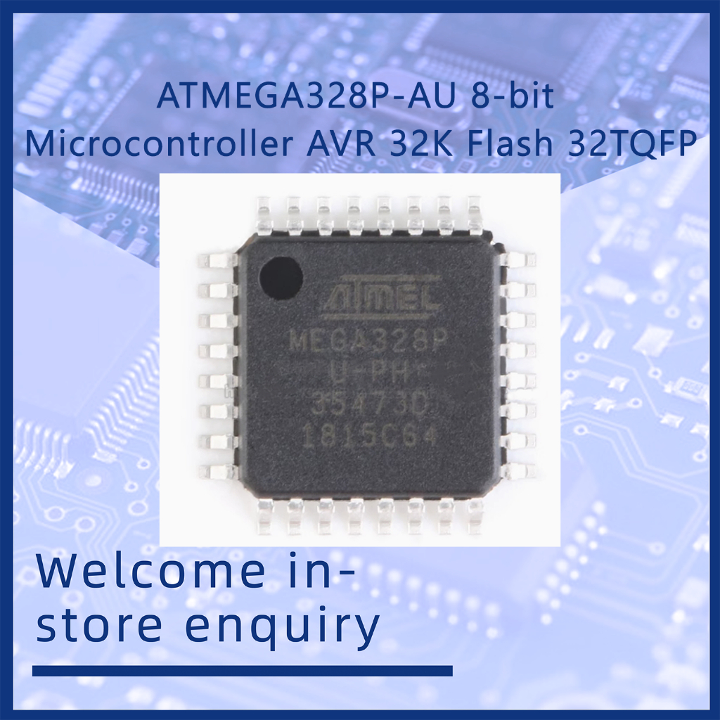 Atmega328p-au ไมโครคอนโทรลเลอร์ 8 บิต AVR 32K แฟลช 32TQFP | Shopee Thailand