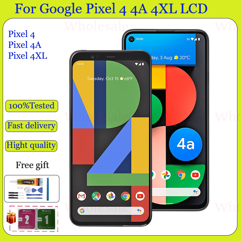 ต้นฉบับสําหรับ Google Pixel 4 พิกเซล 4A พิกเซล 4XL จอแสดงผล LCD Touch ...