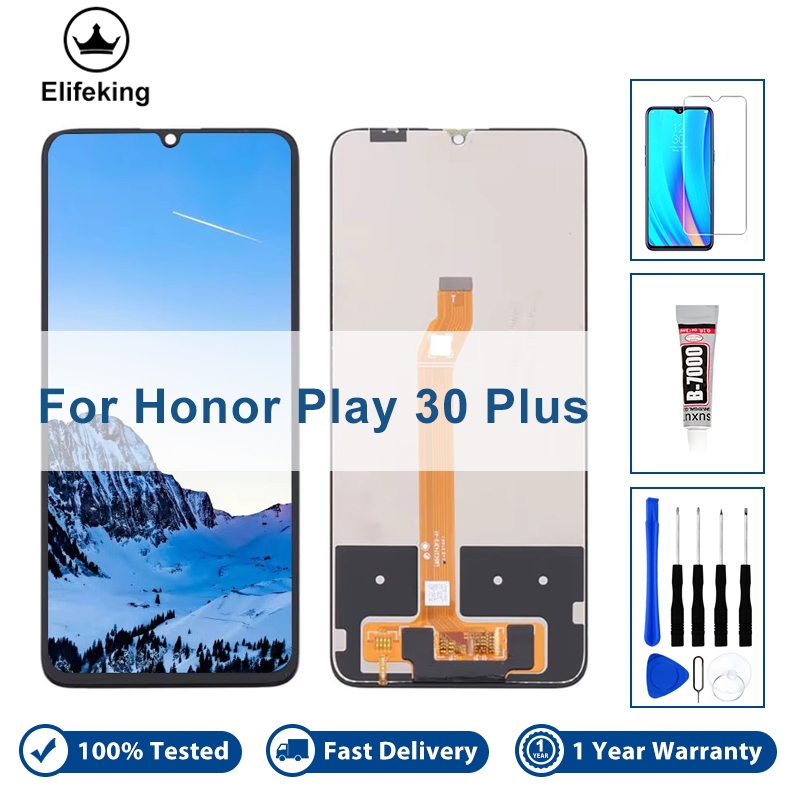 คุณภาพสูงสําหรับ Honor Play 30 Plus CMA-AN00 จอแสดงผล LCD Touch Screen ...