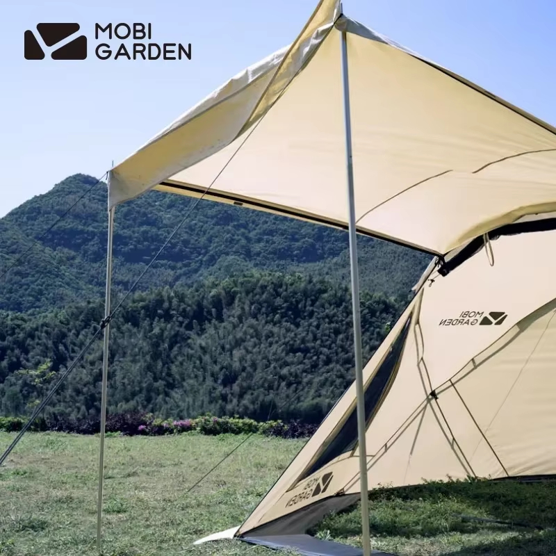 Mobi GARDEN เต็นท์กลางแจ้ง Camping Family Light Luxury Large Space ...