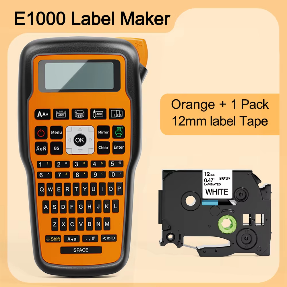 【Ready Stock】 อัพเกรด E1000Pro เครื่องพิมพ์แบบพกพาเครื่องพิมพ์ Label ...
