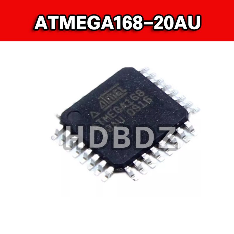 ATMEGA168-20AU QFN-32 MCU ชิปไมโครคอนโทรลเลอร์ IC SMD | Shopee Thailand