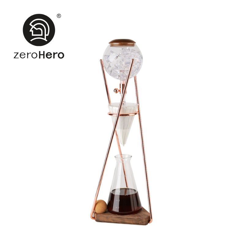 Zerohero หอคอยหยดน้ำแข็ง ชุดเครื่องชงกาแฟ Cold Brewer Ice Drip Coffee Maker เหยือกหยดน้ำแข็ง ชุด ...