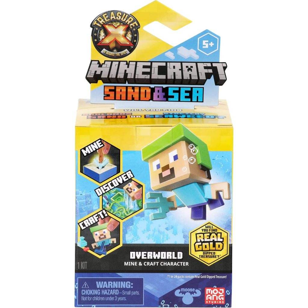 Treasure X Minecraft Sand & Sea. Overworld Minecraft Character. Mine ...