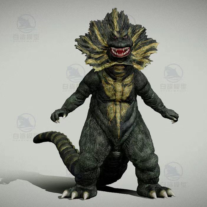 1027002เรซิ่นรุ่นสีขาวรุ่น Gilas ผ้าพันคอไดโนเสาร์ 3d พิมพ์รุ่น ...