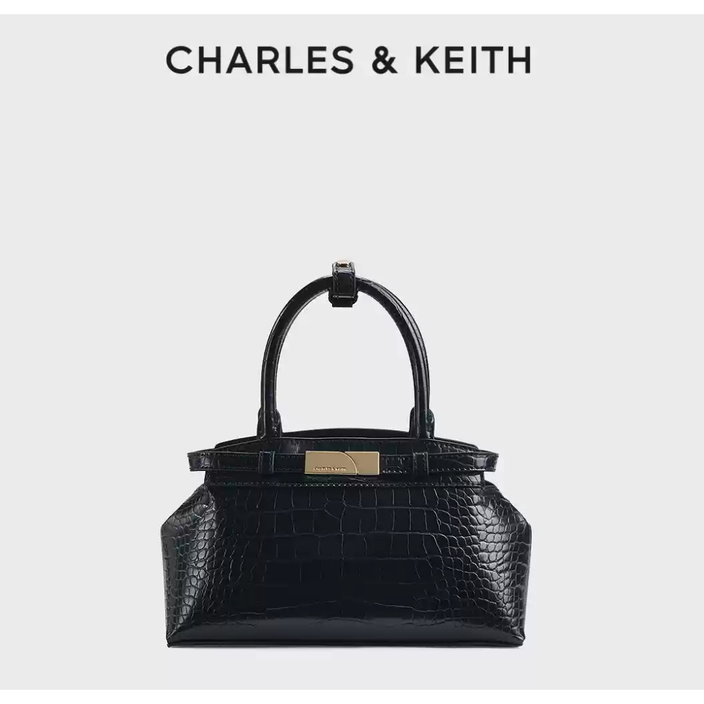 กระเป๋าผู้หญิง CHARLES and KEITH CK2-30782470-1 กระเป๋าสะพายเคลลี่ลาย ...