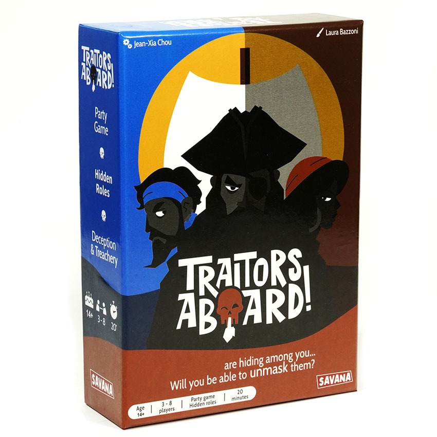 Traitors Aboard - Award Winning Secret Identity Party Game 15 นาทีรอบ | เกมยอดนิยมสําหรับผู้เล่น ...
