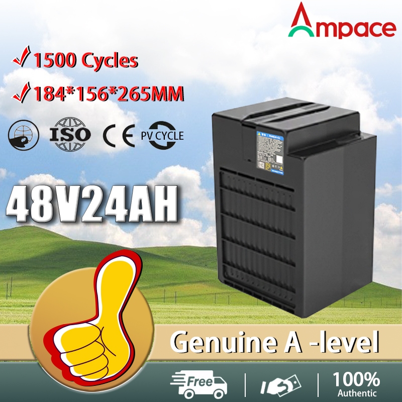 CATL/AMPACE Battery48v 24AH LFP Battery แบตเตอรี่ใหม่เอี่ยม ลุ้นไฟ 0% | Shopee Thailand