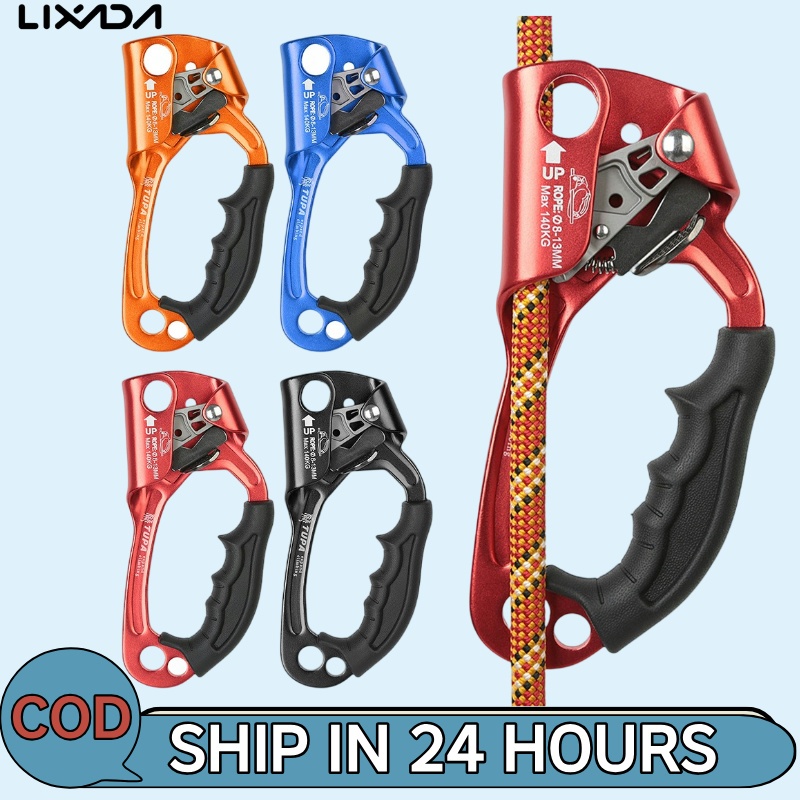 [LIXADA Mall] Outdoor Hand Ascender Climbing Ascender 8-13mm Vertical ...
