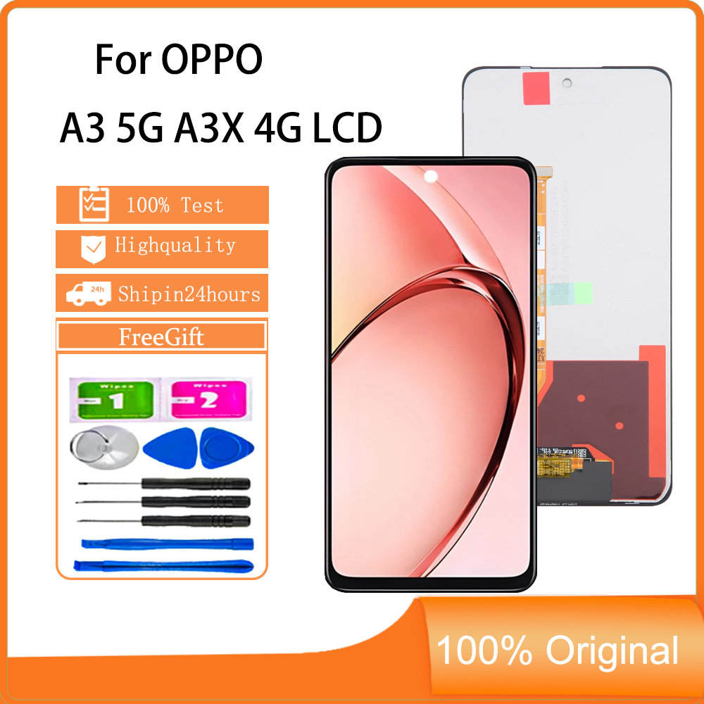 สําหรับ OPPO A3 5G A3X 4G A3 Pro 5G A3X 5G A3 4G จอแสดงผล LCD หน้าจอ ...