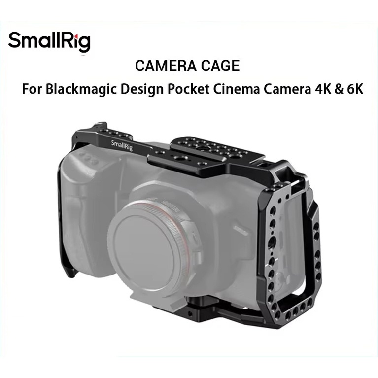 Smallrig สําหรับ BMPCC 4K กรงกล้อง DSLR สําหรับ Blackmagic Pocket 4 K ...