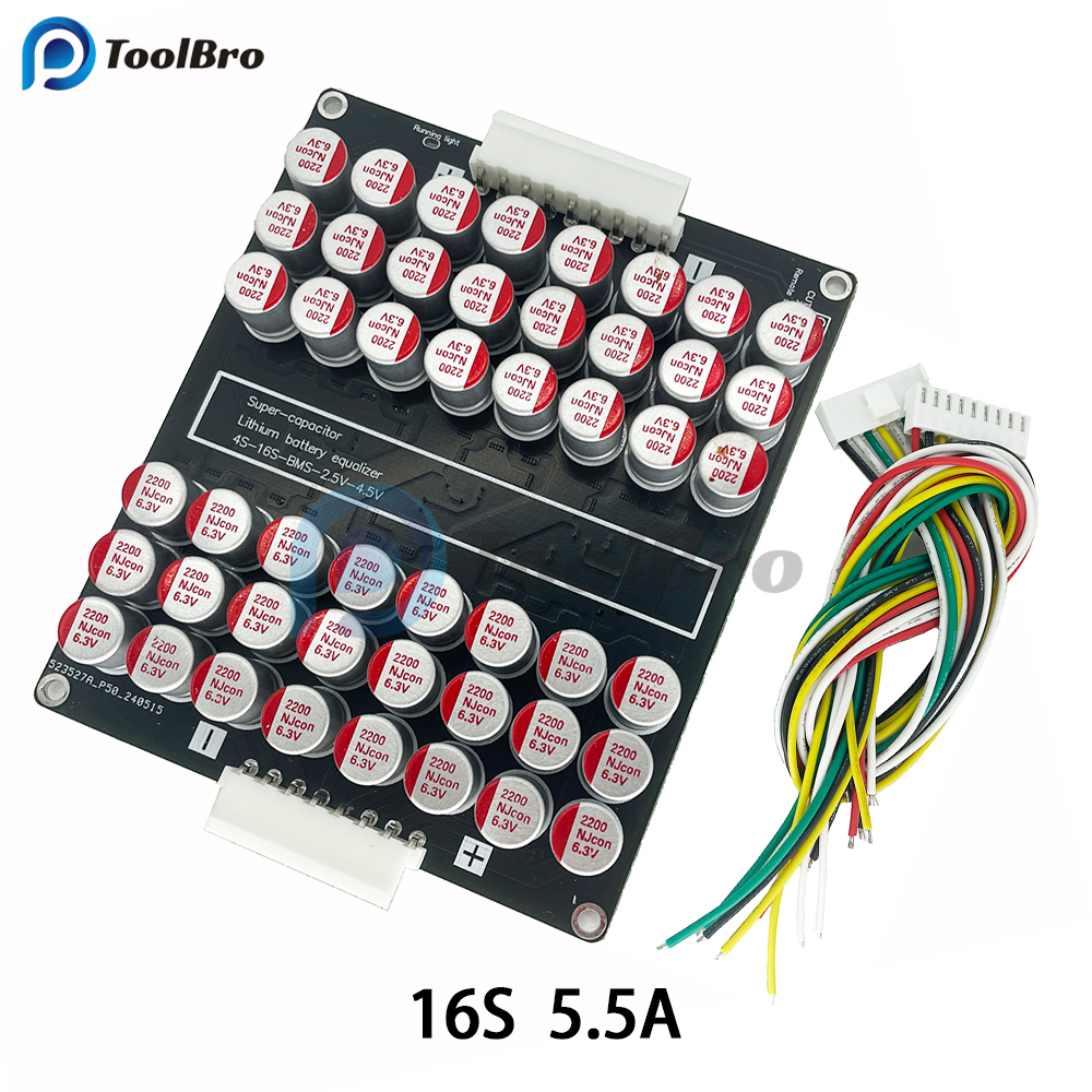 16s 5.5A Active Equalizer Balancer สําหรับ 10S 13S 12S 14S Lifepo4 Li ...