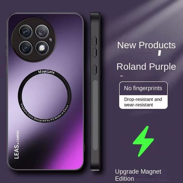 Matte AG แม่เหล็กสําหรับ oneplus 13 12 11 กรณี ace 3 3v 2 pro 12R 11R 10R 10T ปลอกผิวรู้สึกแข็ง ...