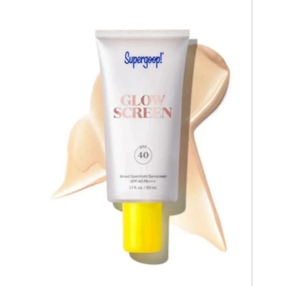 Supergoop Unseen Glow Screen Sunscreen Broad Spectrum Sunscreen SPF40 ...