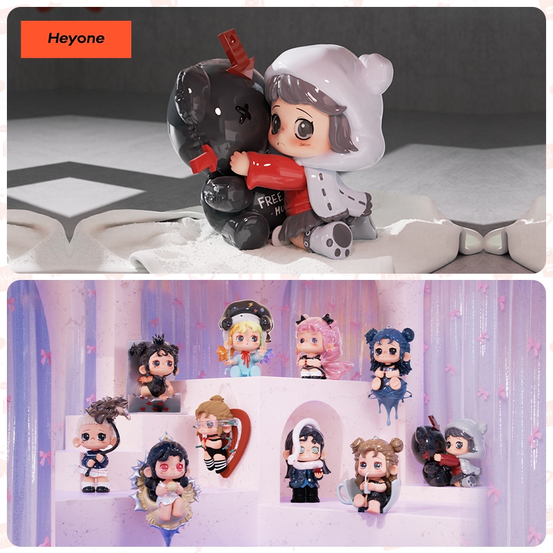 Heyone OONA แต่ละสิ้นสุดจาก ONA Mystery Box Blind Box Action รูปน่ารัก-เต็มกล่อง | Shopee Thailand