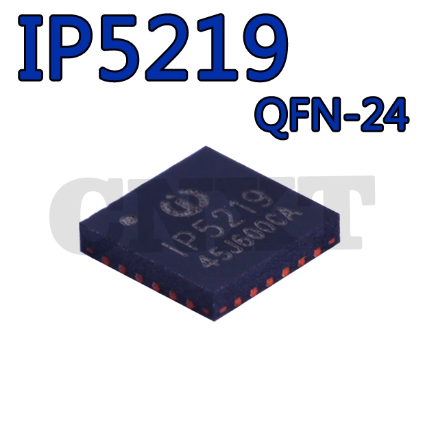 แพ็คเกจ Ip5219 QFN-24 Fast Charge Series Booster ชิปชาร์จใหม่เอี่ยม ...