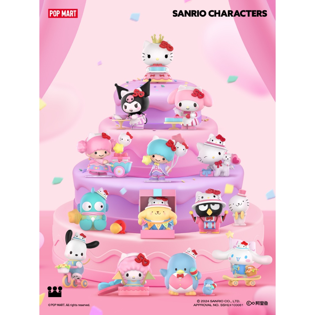 ของแท้ POPMART x Sanrio Hello Kitty 50th Anniversary Series สินค้าใหม่ลดราคา 11.1 | Shopee Thailand