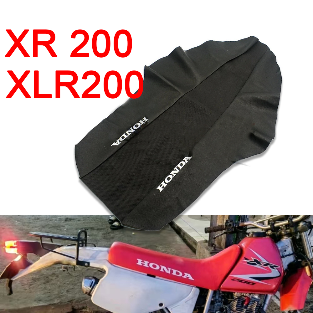 สําหรับ Honda XR200 XLR200 ที่หุ้มเบาะรถจักรยานยนต์ฝาครอบหนังกันน้ํา XR ...