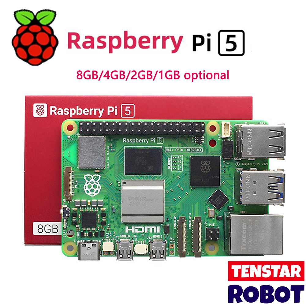 Raspberry Pi 5th generation 5B/4B บอร์ดพัฒนา Raspberry Pi 5 8GB เมน ...